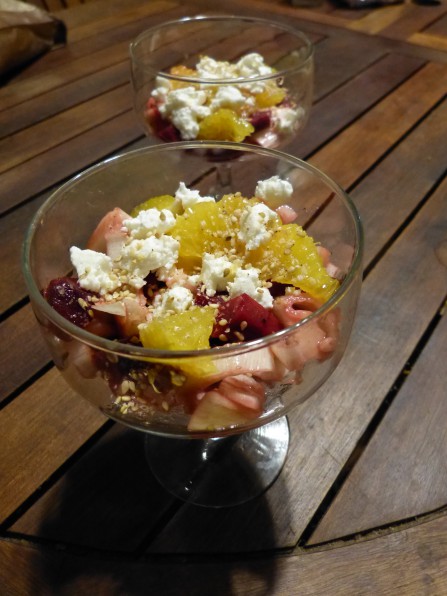 Une délicieuse salade de betterave et orange - Caroline GENEROSI