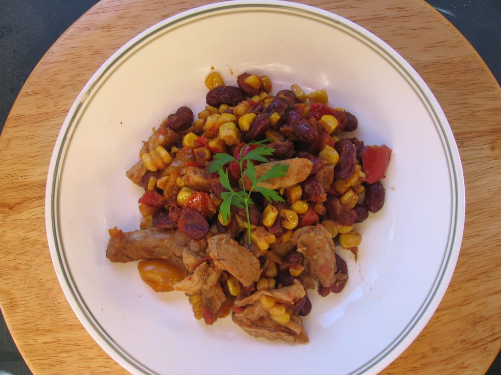 Méli-mélo de poulet à la mexicaine - Gourmicom