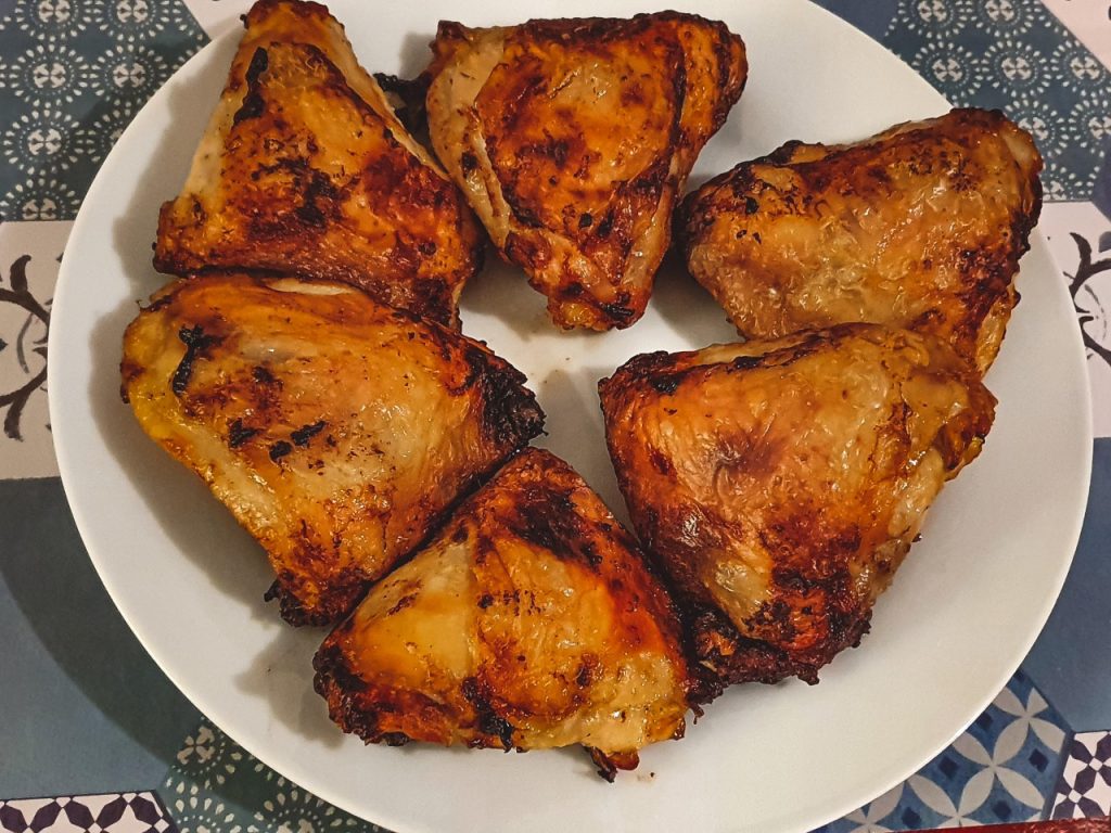 Poulet grillé à la sauce BBQ blanche - Caroline GENEROSI