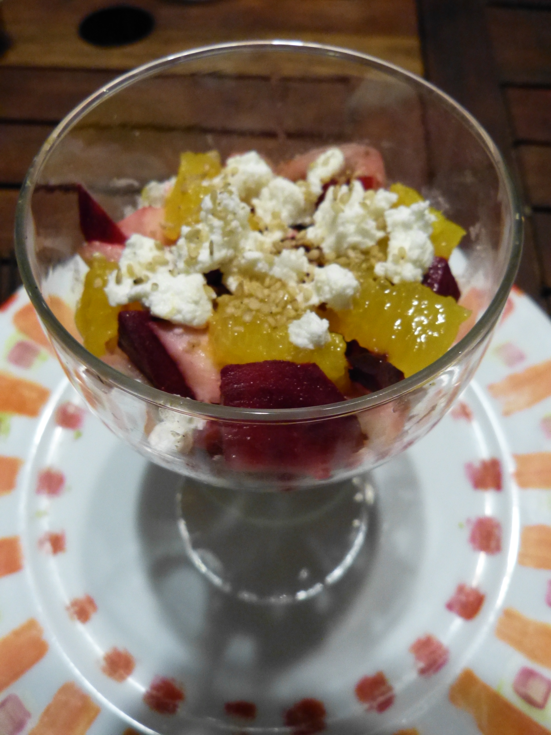 Une délicieuse salade de betterave et orange - Caroline GENEROSI