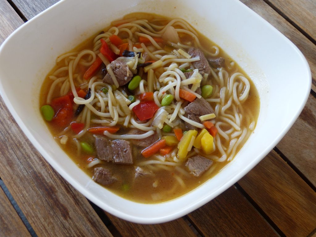 Soupe thaïe au canard - Caroline GENEROSI